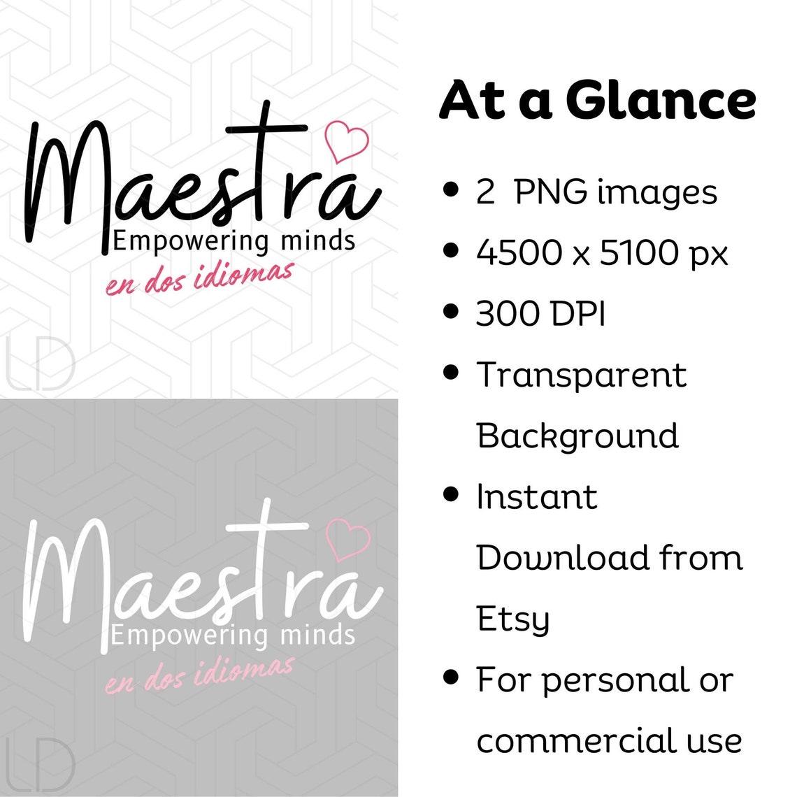 2 Bilingual Teacher Pngs, Spanish Teacher PNG, Maestra PNG, Dual ...