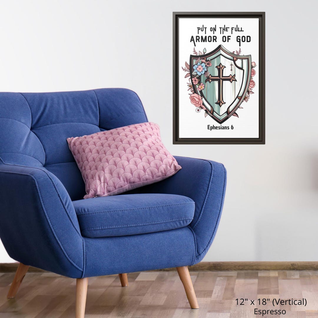 Armor of God Wall Art, Christian Artwork, Christian Wall Art, Christian ...