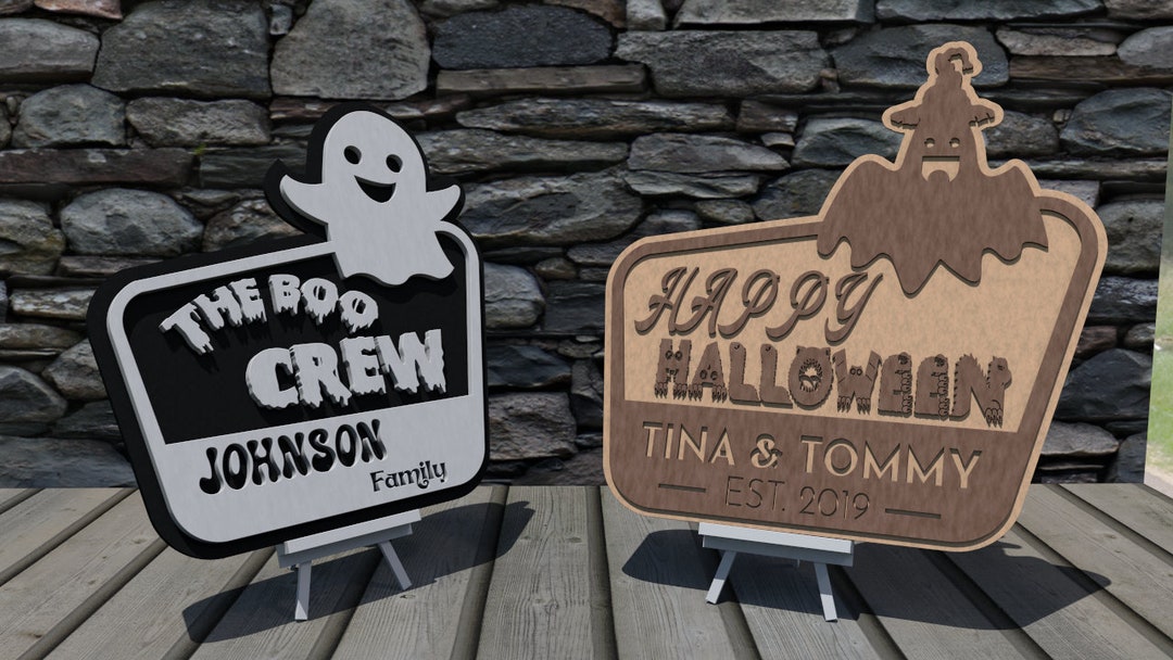 Halloween Signage Horror Scary Funny Signage 11 Phrases - Etsy