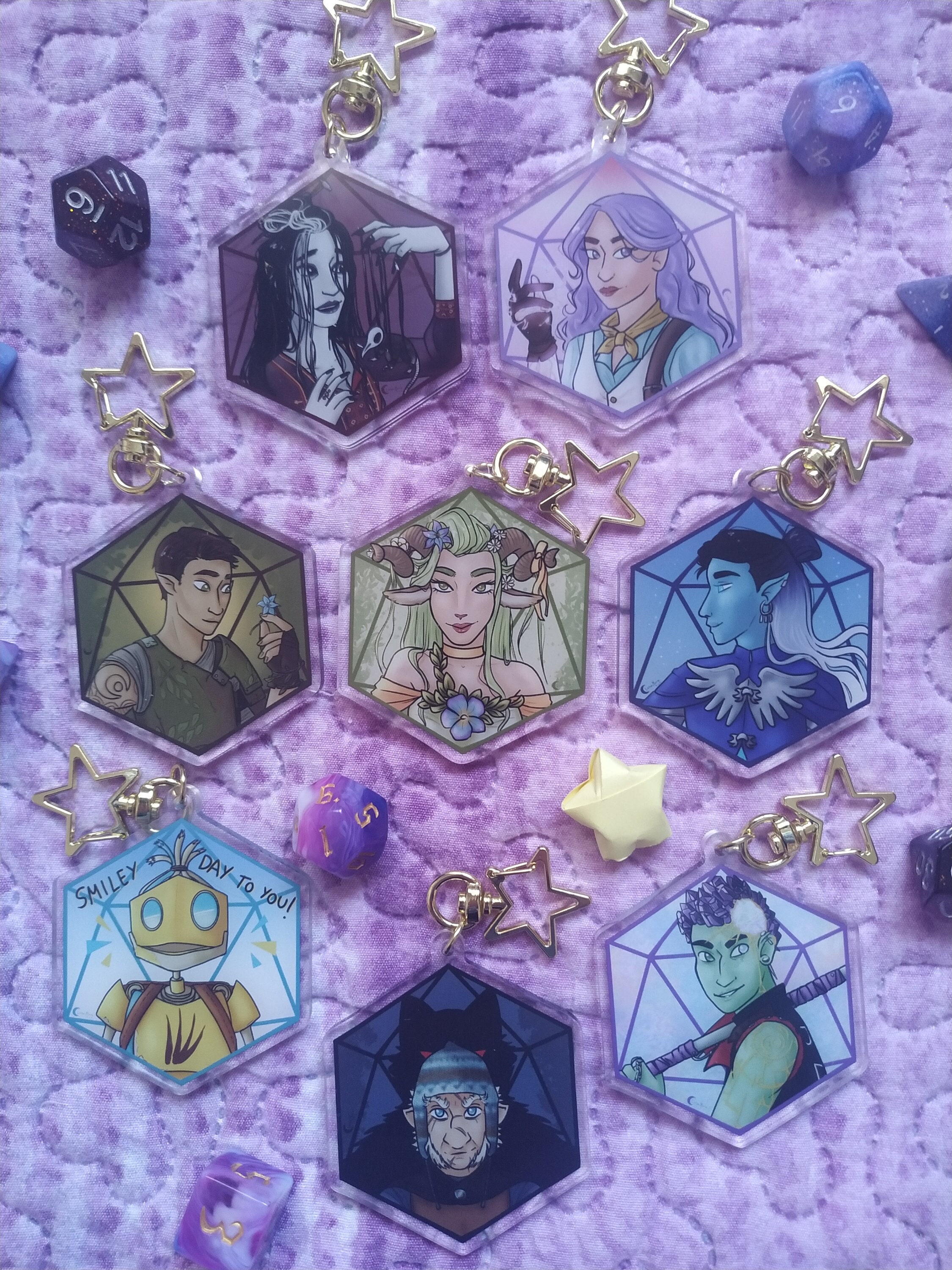 Critical Role Bells Hells C3 Keychains Keychains - Etsy