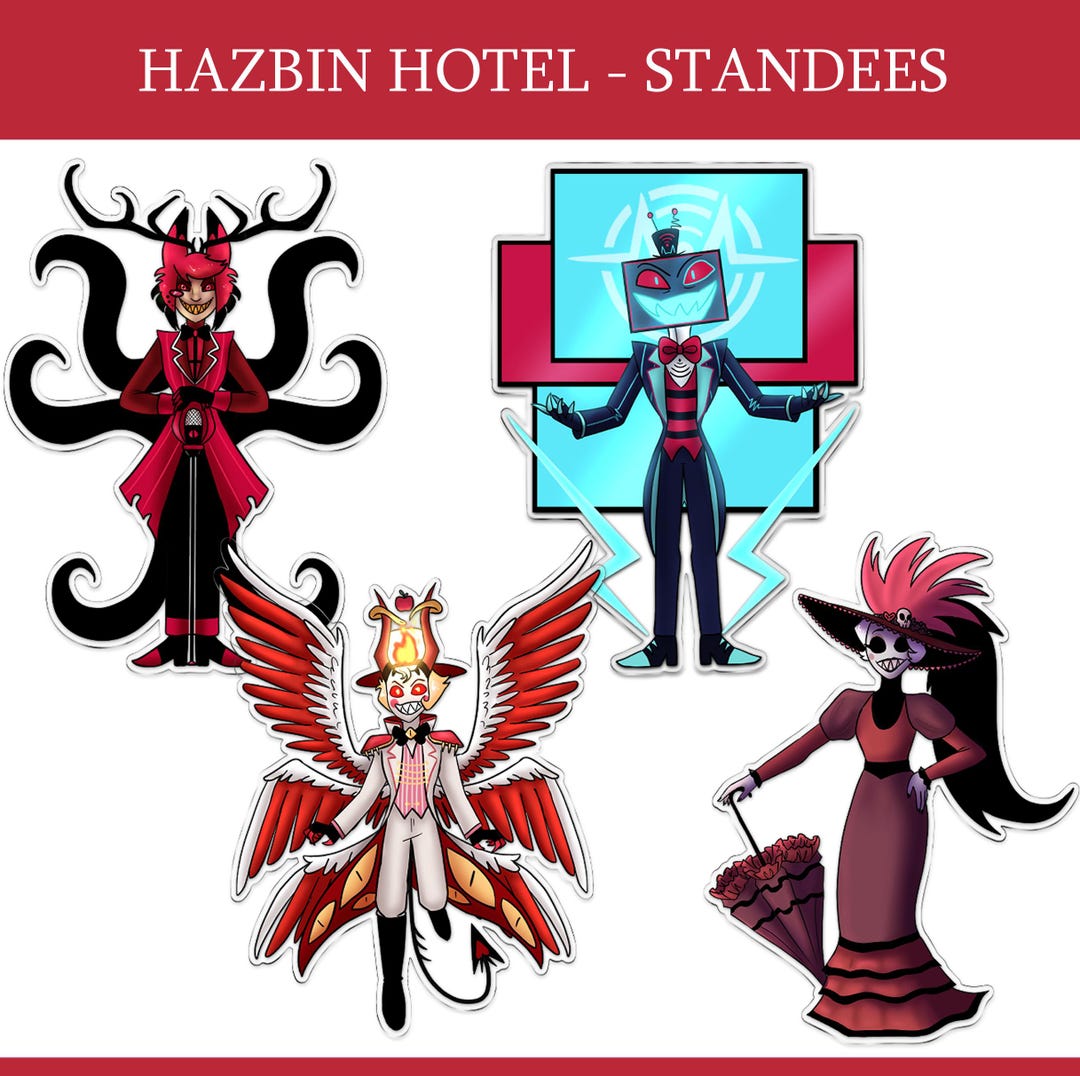 Hazbin Hotel Standees / Prints - Etsy