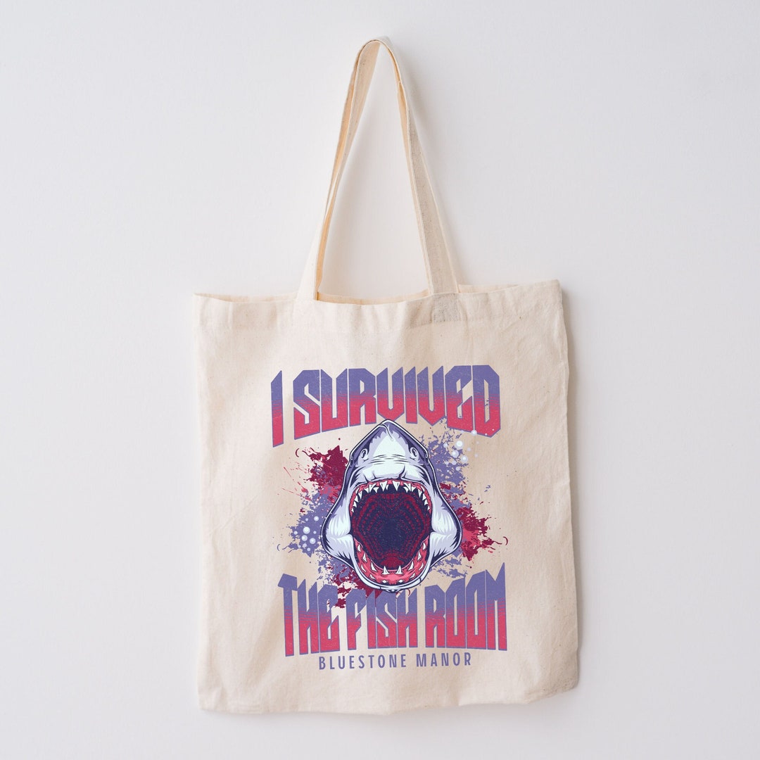 Bluestone Manor Fish Room RHONY Cotton Canvas Tote Bag, Real Housewives ...