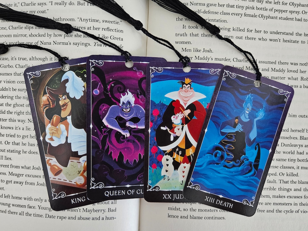 Disney Villain Tarot Card Bookmark - Etsy
