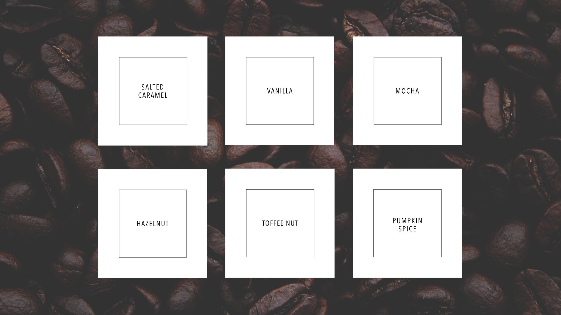 Clean-modern Coffee Bar and Flavoring Syrup Labels Organization ...