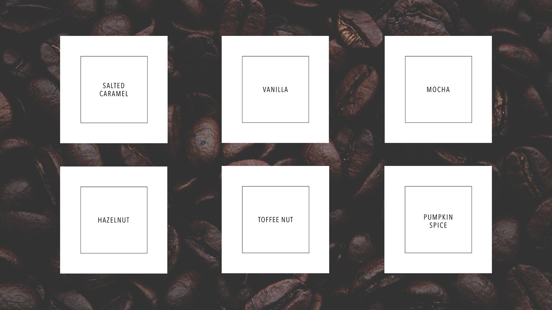 Clean-modern Coffee Bar and Flavoring Syrup Labels Organization ...