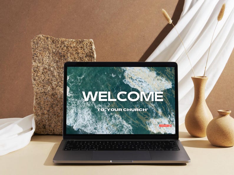 Church Slide Template Digital Download Worship Presentation Motion ...