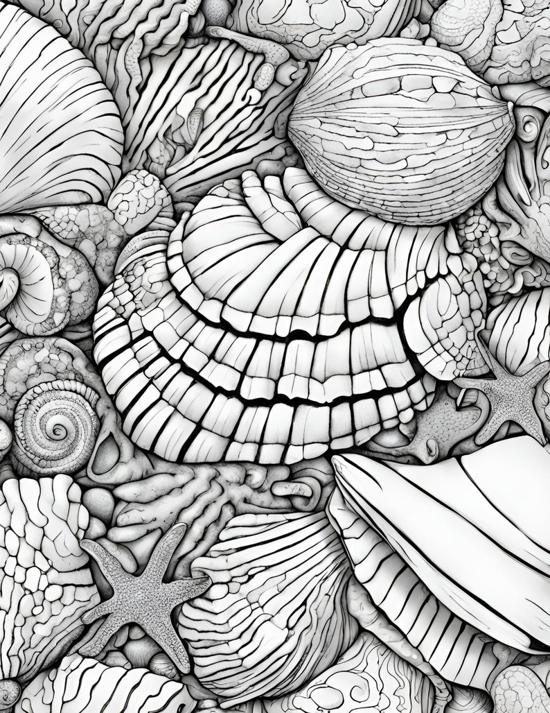 Printable Tropical Coloring Book Summer Themed Pages With Beaches ...