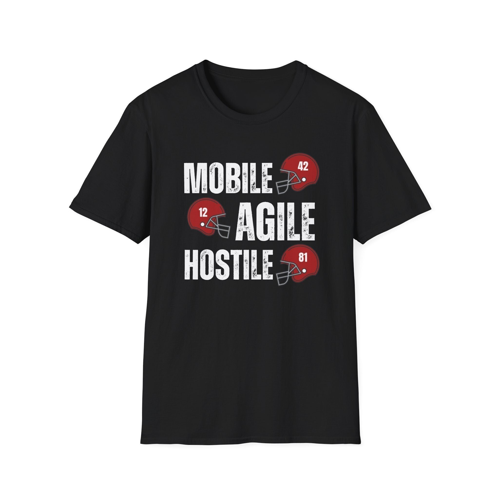 Remember the Titans, Mobile Agile Hostile, T-shirt, T.C. Williams Football - Etsy