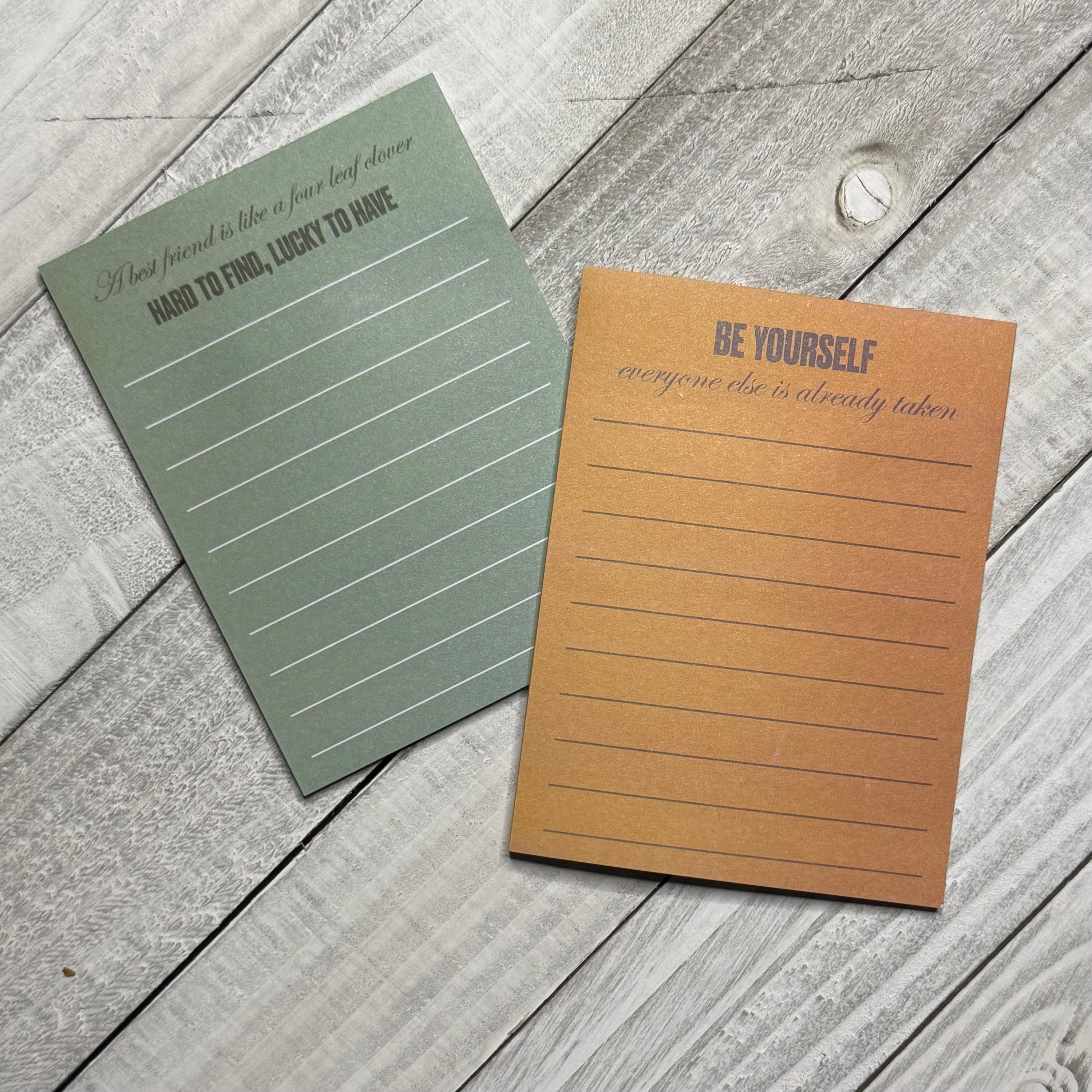 Sarcastic Sticky Notes (NEW SAYINGS!) (select Your Own), Funny Notepads ...