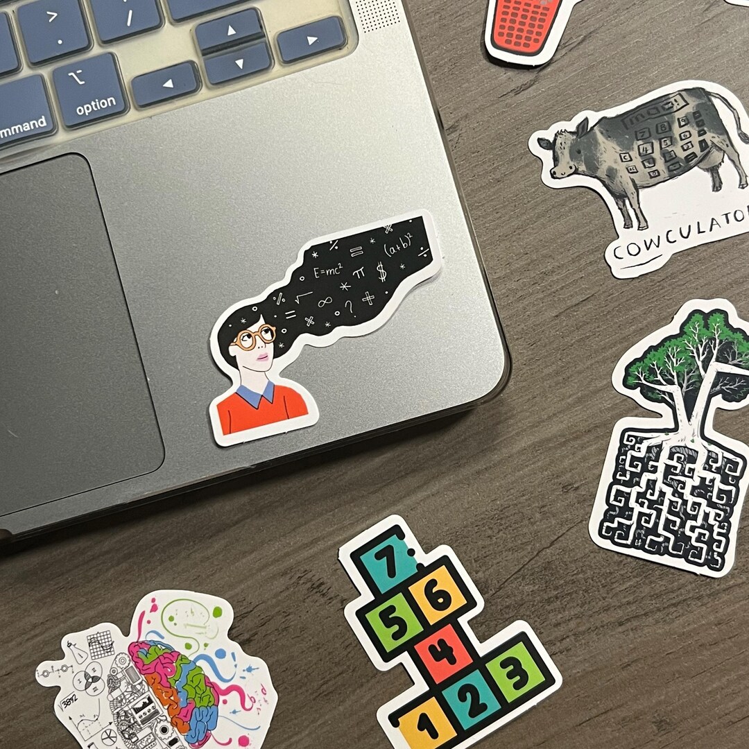Math Stickers (select Your Own), Funny Stickers, Laptop Stickers, Water ...