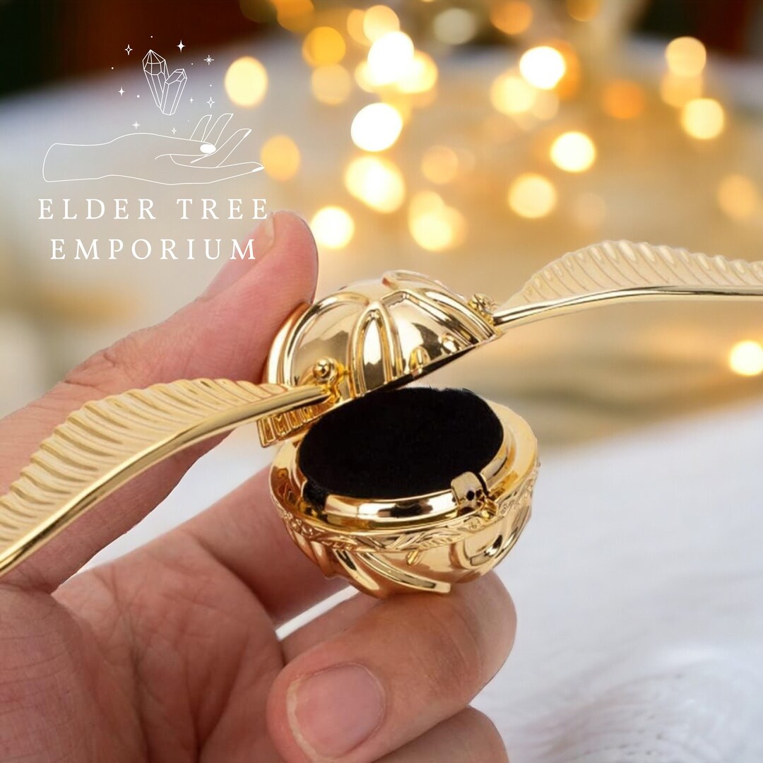 Golden Snitch Valentine Gifted Box Gifted Proposal Wizard World Engage ...