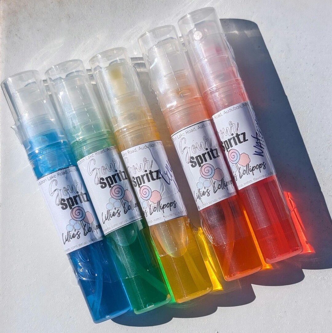 Sour Spritz Candy Spray 10 Pack - Etsy