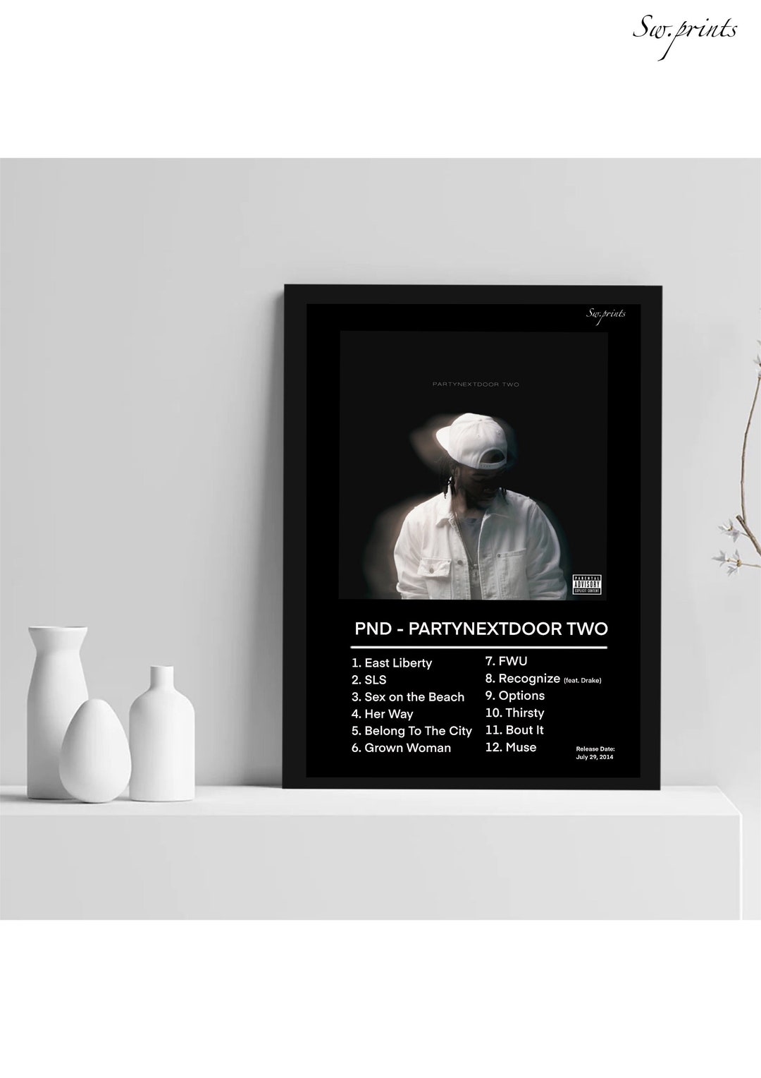 PND PARTYNEXTDOOR 2 Music Poster - Etsy