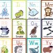 Animal Alphabet Flashcards, Toddlers Preschool Early Learning Resource ...