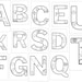 Alphabet Coloring Pages for Kids: ABC Printable (PDF) - Etsy