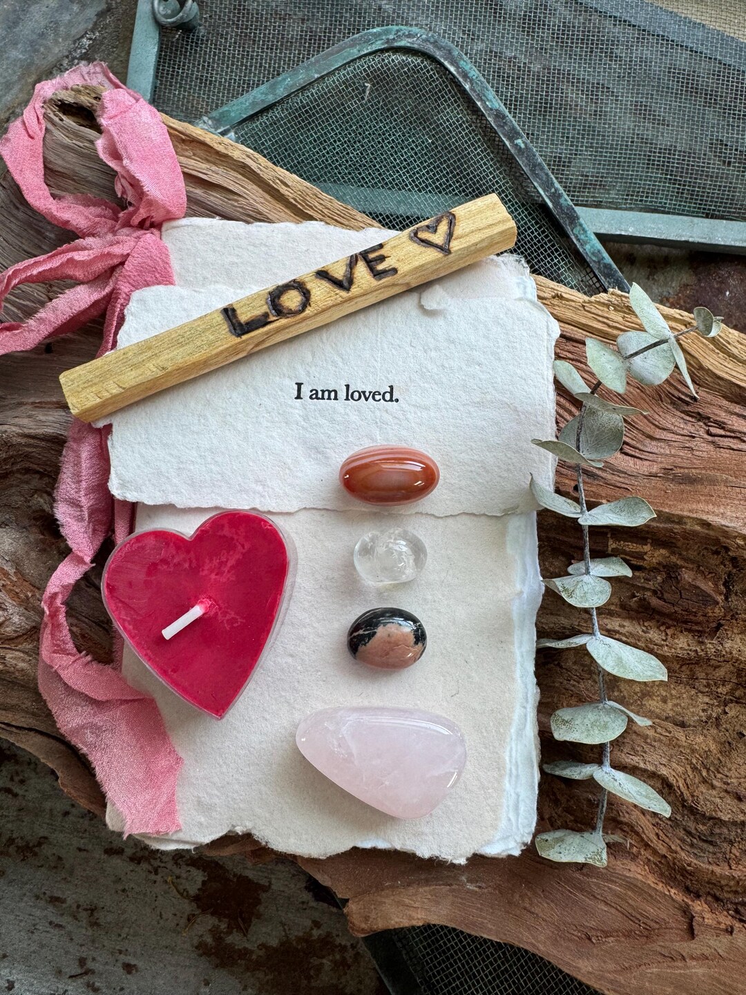 Self Love Gift Box, Self Care Healing Crystal Kit - Etsy