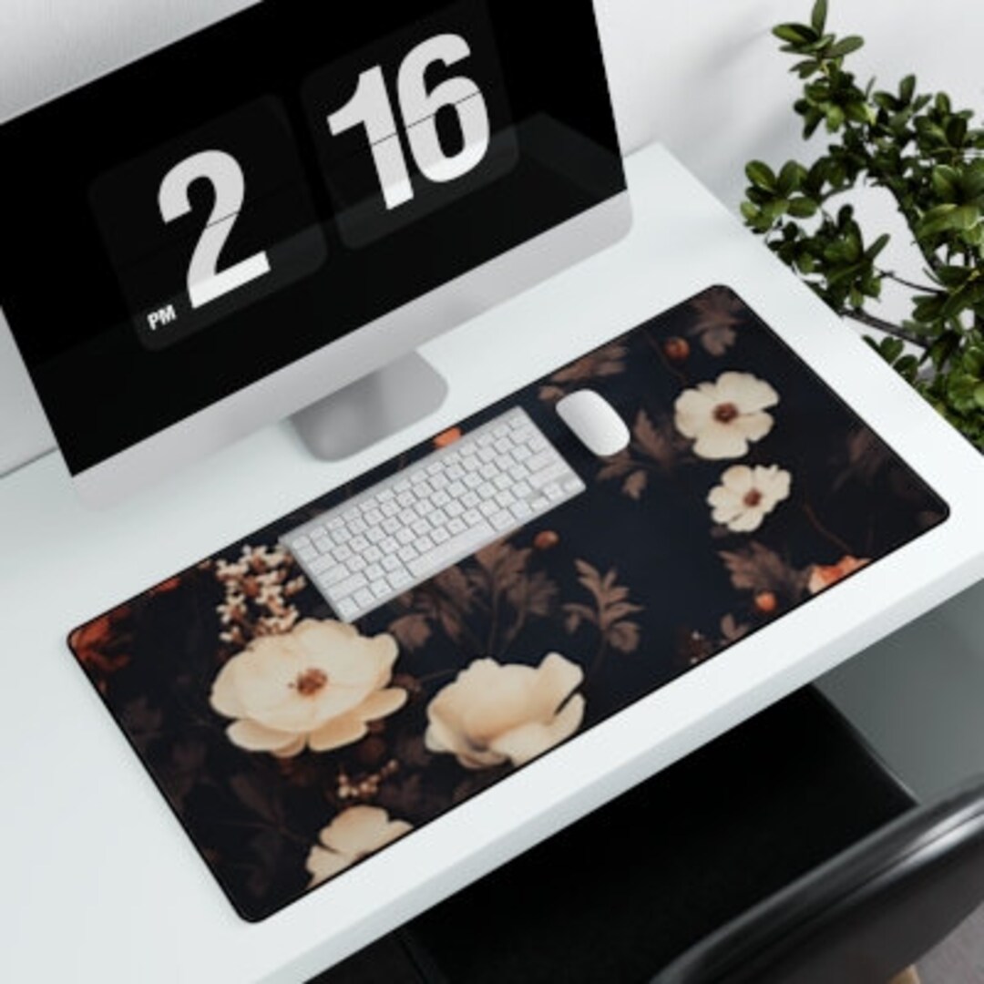 Blooming Desk Top Mat - Etsy