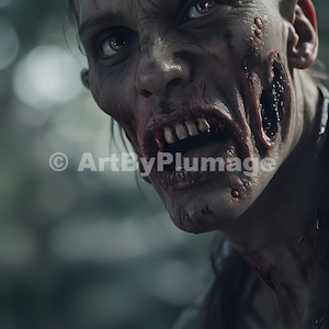 Zombie Portraits 4 Digital Downloads - Etsy