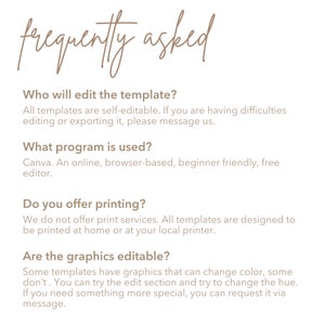 Invoice Template for Small Business Minimal Client Invoice Digital ...