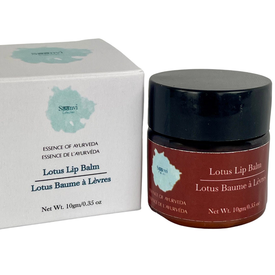 Natural, Ayurvedic, Plant Based, Lotus Lip Balm - Etsy