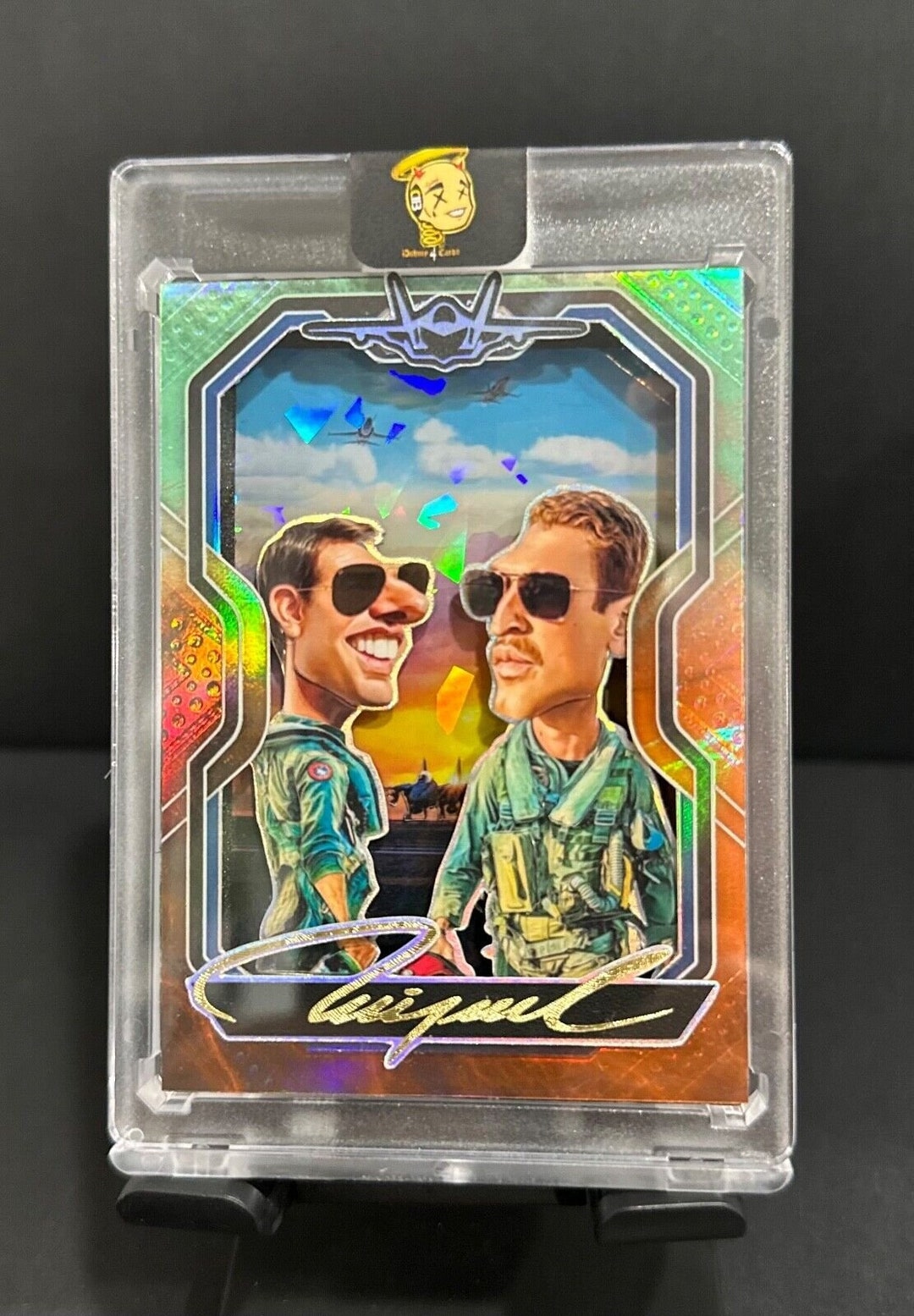 Crazy Caricatures Custom 3-D Trading Card Top Gun Tom Cruise - Etsy