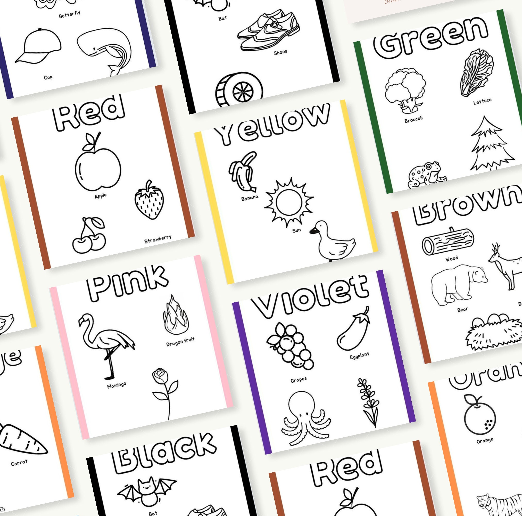 Preschool Colouring Worksheet, Preschool Activities for Kids ...