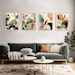 Boho Tropical Poster, Set of 6 Prints, Boho Botanical Wall Art, Neutral ...