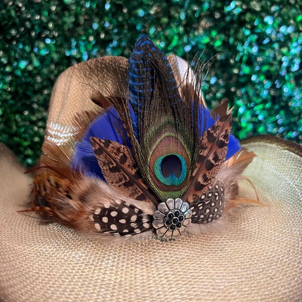 Feather Cowboy Hat Band - Etsy