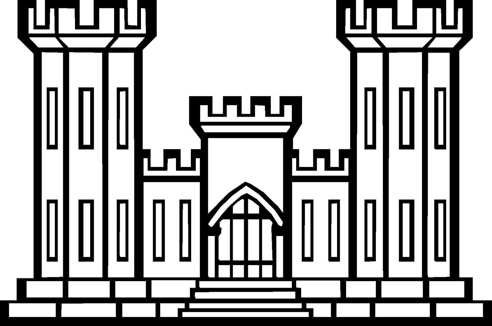 Army Engineer Castle Svg - Etsy