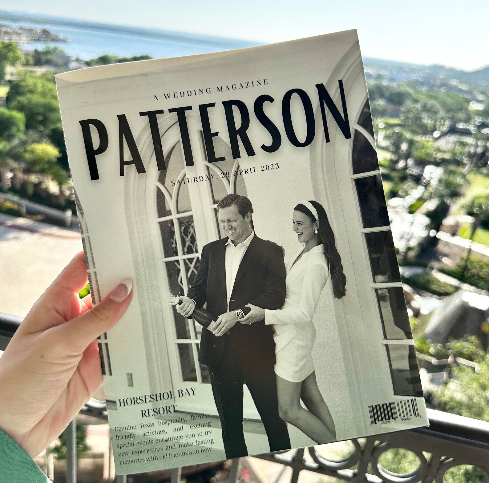 Wedding Magazine Program, DIGITAL Canva Template, Wedding Menu, Seating ...