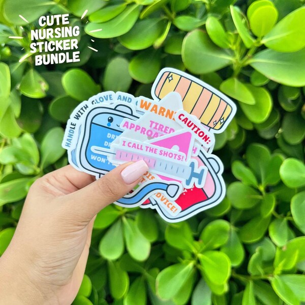 Nursing Stickers - Etsy