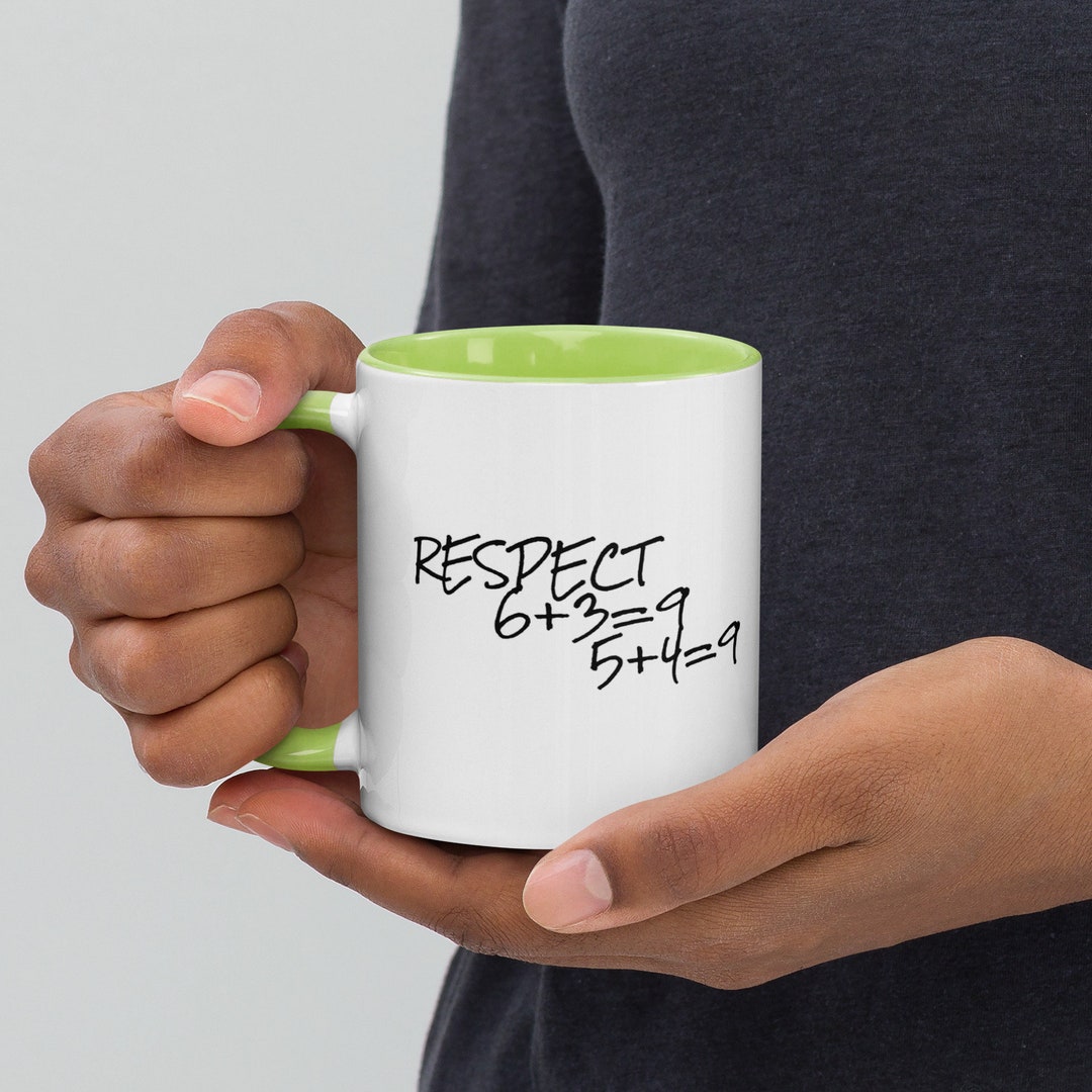 Respect Mug With Color Inside, Perfect Gift Idea, Gratitude, Morning ...