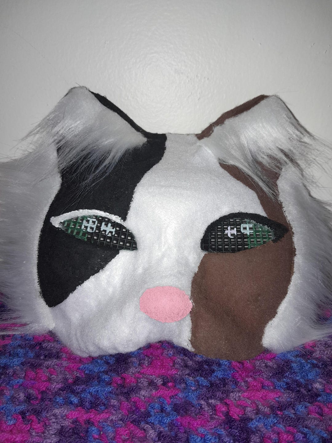 Calico Cat Therian Mask - Etsy