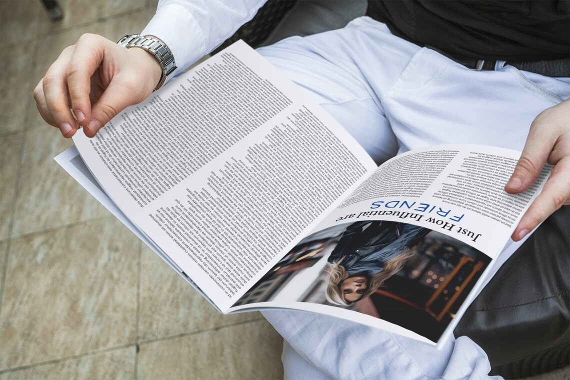 Editable Canva Magazine Template - 60 Pages - Editable & Printable ...
