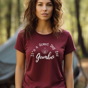 Gumbo Shirt, Southern Comfort Foodie Fashion, Cajun Cuisine Tee - Etsy