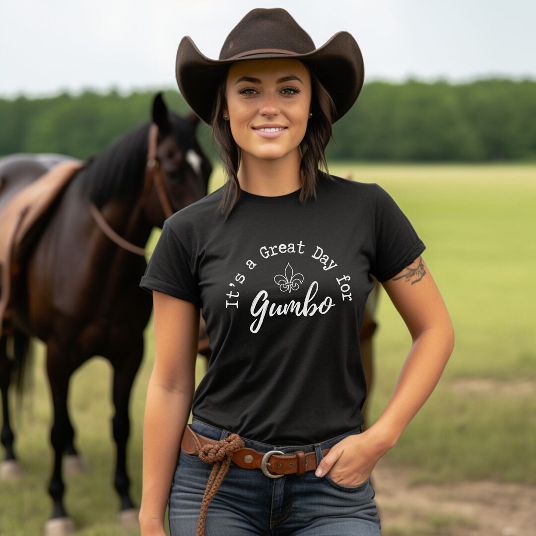 Gumbo Shirt, Southern Comfort Foodie Fashion, Cajun Cuisine Tee - Etsy
