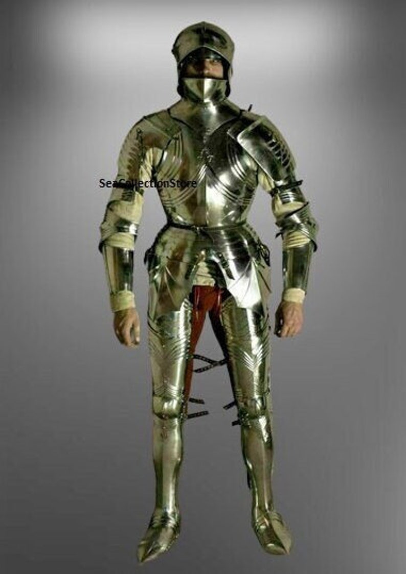 Medieval German Armor Suit SCA LARP Battle Warrior Gothic Suit - Etsy