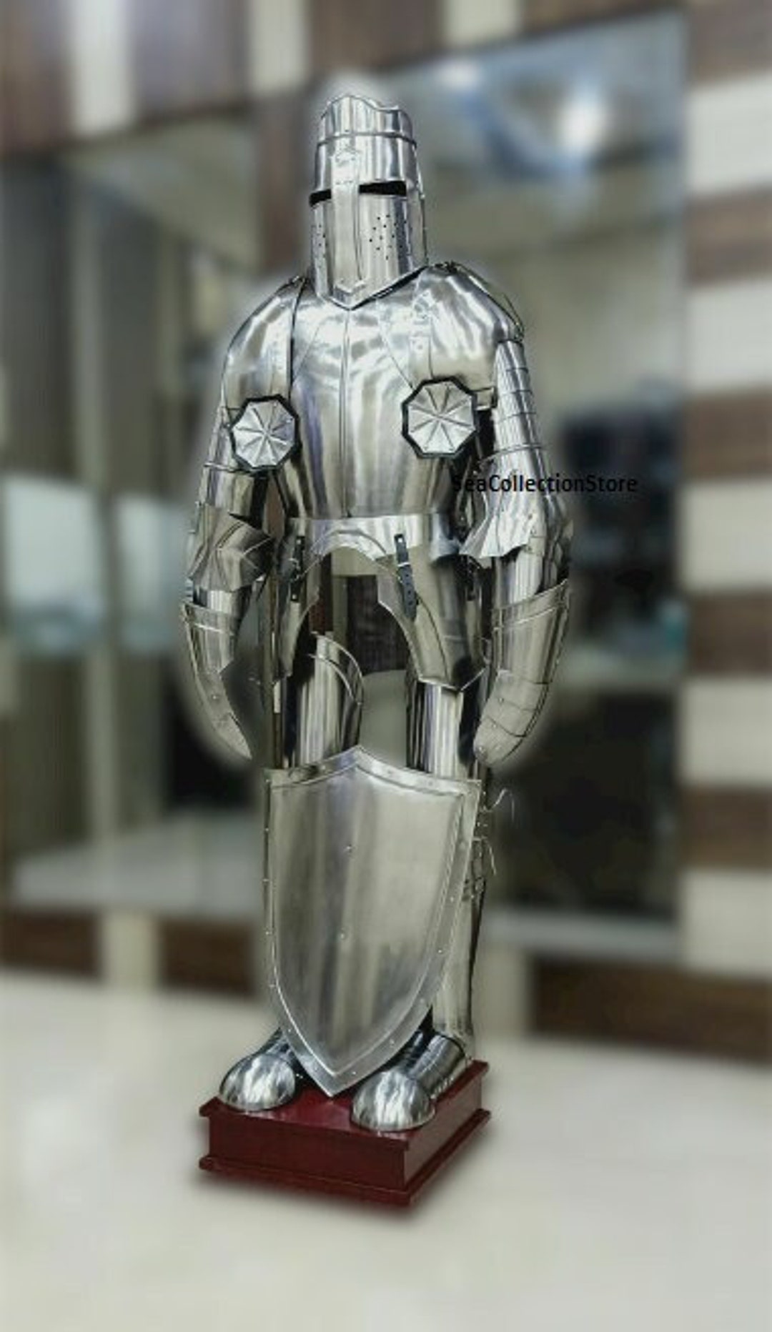 Medieval Knight Suit of Armor Templar Combat Full Body Armour - Etsy