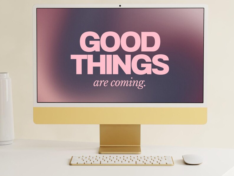 Retro Groovy Desktop 4k Wallpaper Bundle ,minimal Pink , Violet Pastel ...