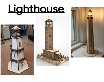 Sea Envelope SVG. Laser Cut File for Glowforge, Ocean, Lighthouse ...