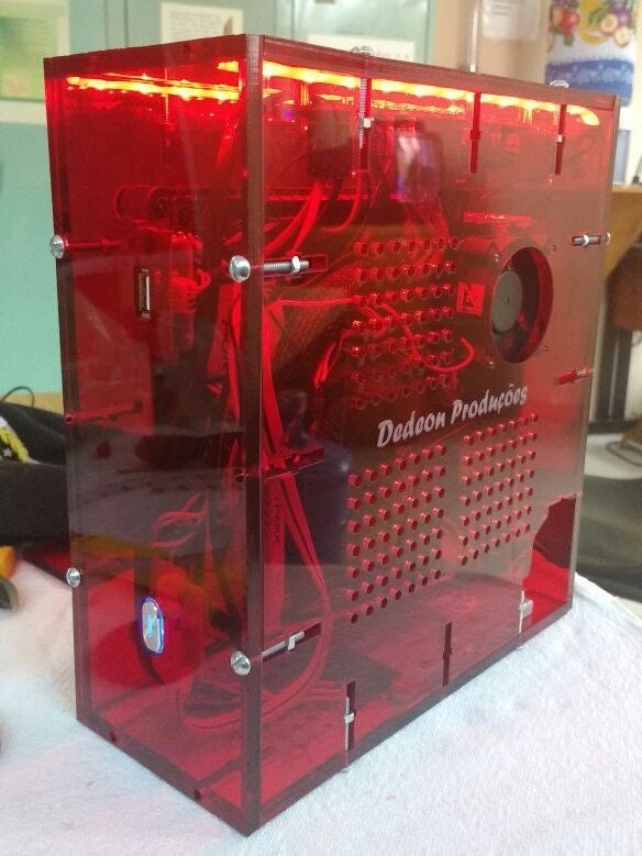 Laser Cut PC Unique Case Acrylic DXF File Digital Download - Etsy