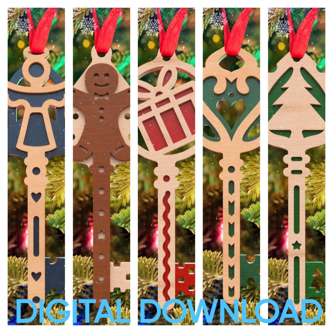 Laser Cut Gingerbread Man Vintage Style Key Tree Hanging - Etsy