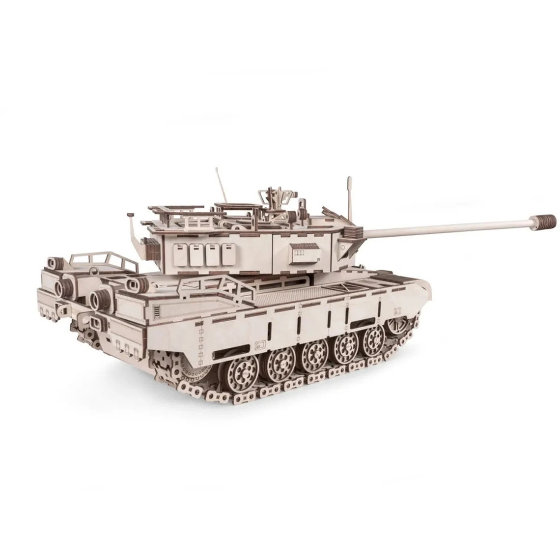 Laser Cut Wooden Tank 3D Puzzle DXF SVG CDR Vector Files-3d puzzle-cnc ...