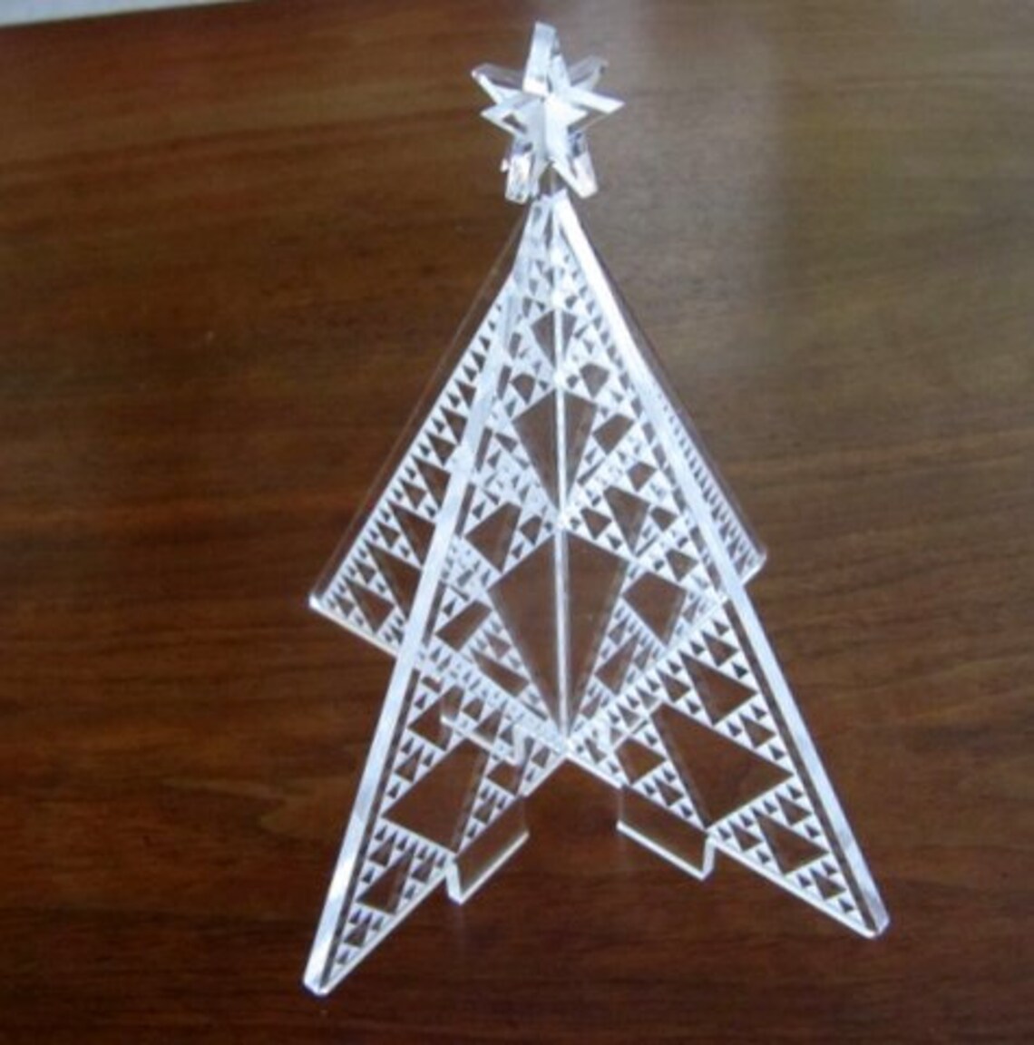 Laser Cut Sierpinski Christmas Tree SVG File - Etsy
