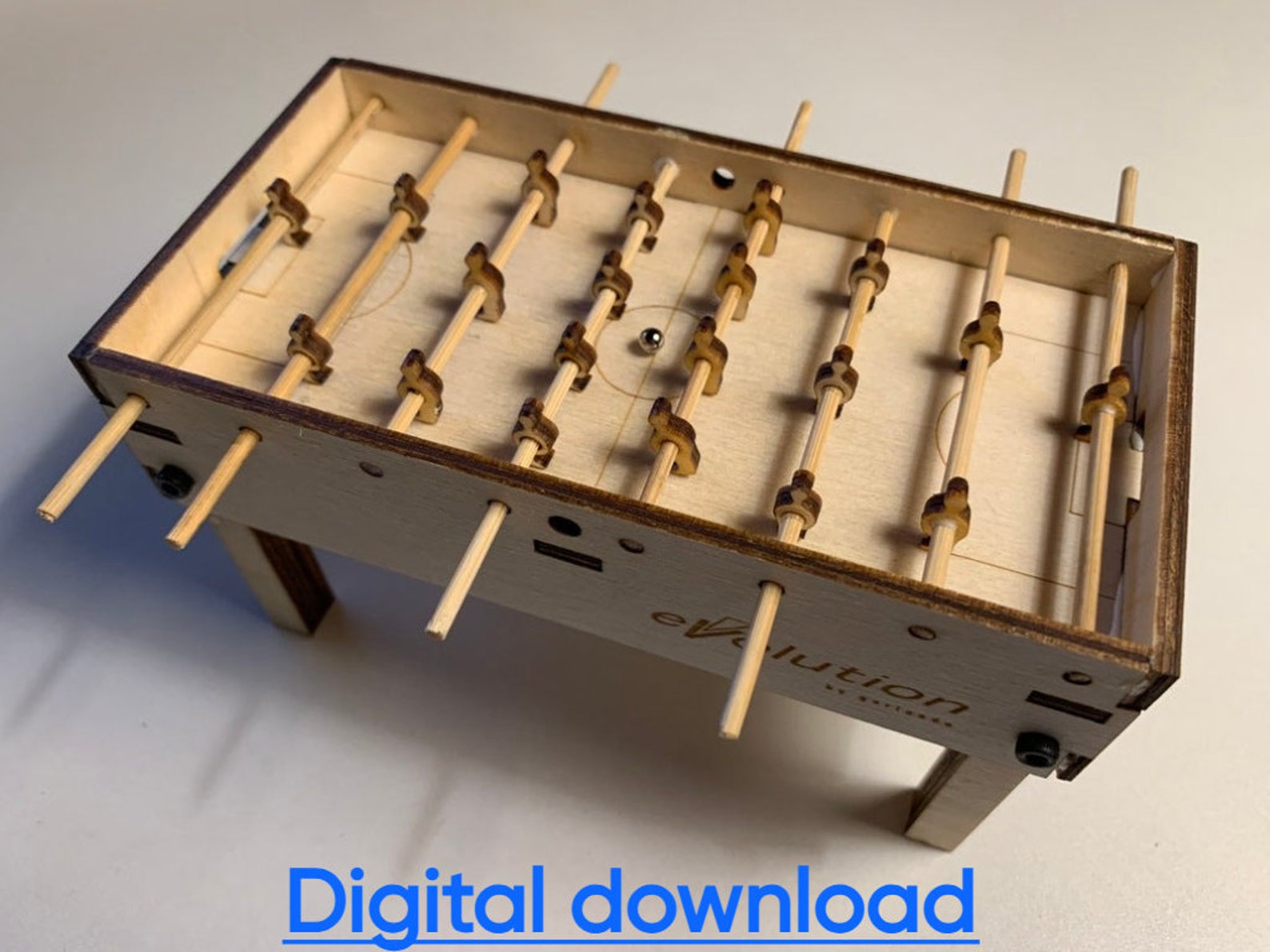 Laser Cut Football Table Template, Football Table Model Cut File, Laser ...