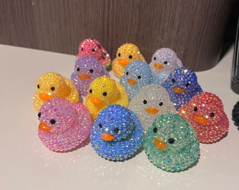 Purple Rhinestone Gem Bling Rubber Ducks - Cruising Duck, Car Duck ...
