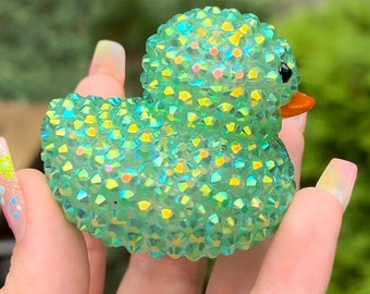 Purple Rhinestone Gem Bling Rubber Ducks - Cruising Duck, Car Duck ...