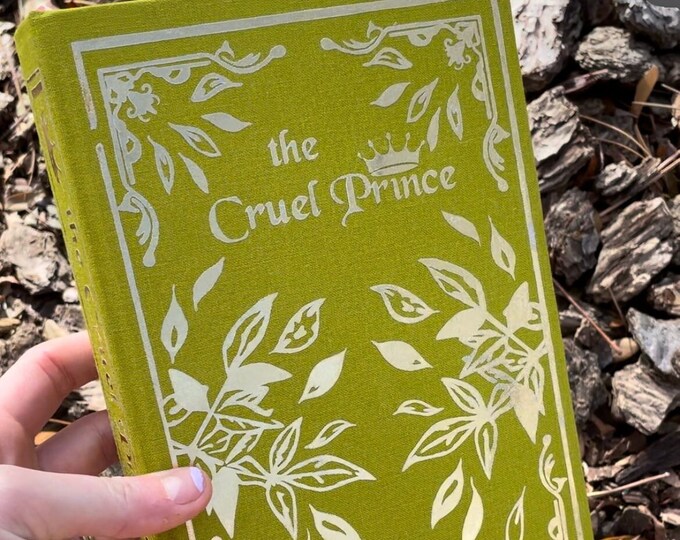 The Cruel Prince Rebound Book, Special Edition, Handmade, Holly Black ...