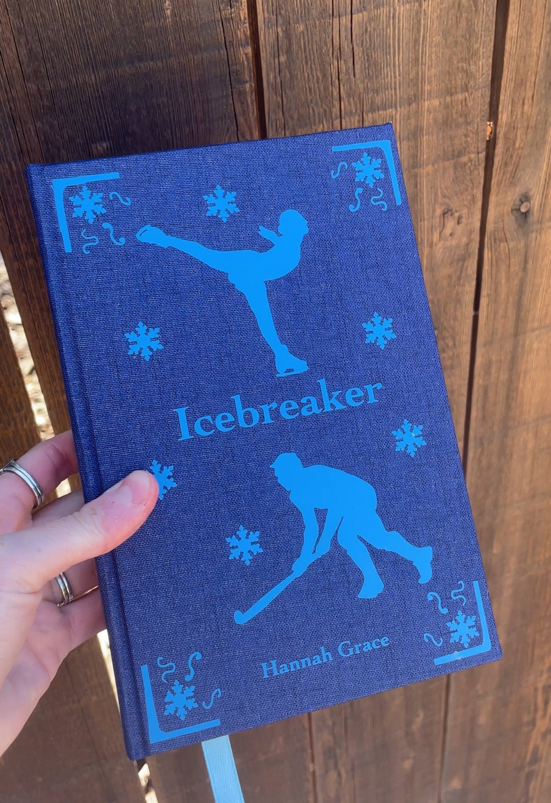 Icebreaker Rebound Book, Special Edition, Handmade, Hannah Grace ...