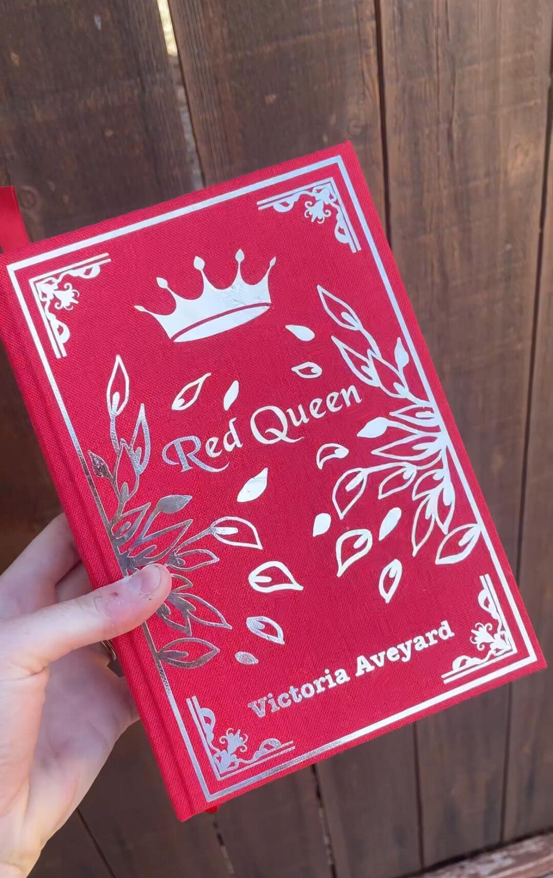 Red Queen Rebound Book, Special Edition, Handmade, Victoria Aveyard ...
